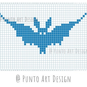 GRID PATTERN 28 CHARTS Halloween Design Mosaic Crochet Pattern C2C ...