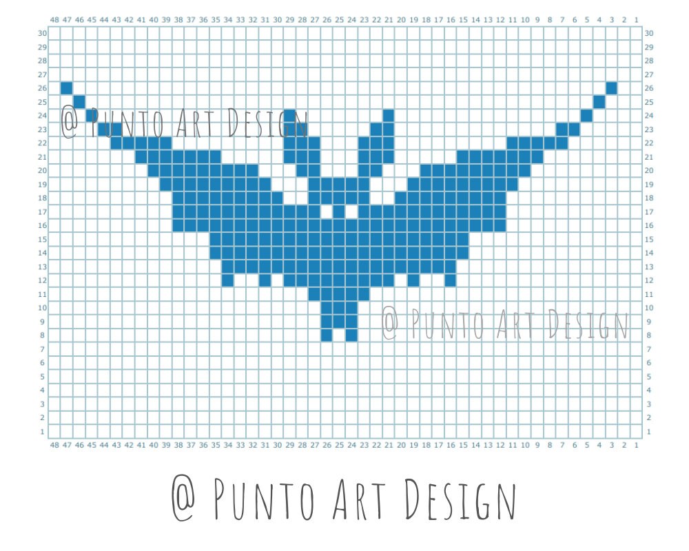 GRID PATTERN 28 CHARTS Halloween Design Mosaic Crochet Pattern C2C ...