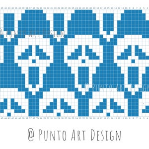 GRID PATTERN 28 CHARTS Halloween Design Mosaic Crochet Pattern C2C ...