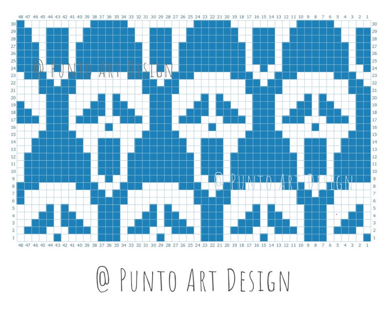 GRID PATTERN 28 CHARTS Halloween Design Mosaic Crochet Pattern C2C ...