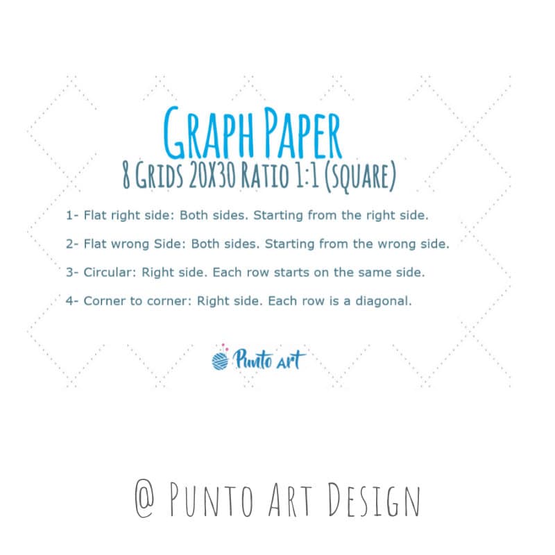 C2C Pattern Design Graph Paper Printable Grid Paper for Knitting and ...