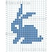 GRID PATTERN 24 CHARTS Bunny Design Mosaic Crochet Pattern C2C Graphgan ...