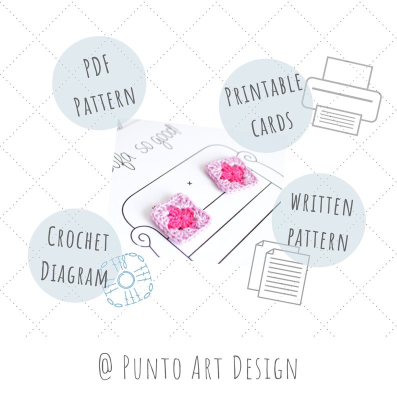 Printable Crochet Greeting Cards – New Home Card Set PDF - Sofa so Good ...