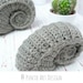 Crochet Ammonite fossil Paleo Crochet Pattern Sea Shell Snail Seashell ...