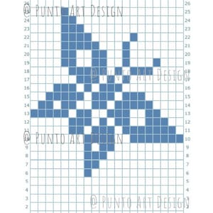 GRID PATTERN 24 CHARTS Butterfly Design Mosaic Crochet Pattern C2C ...