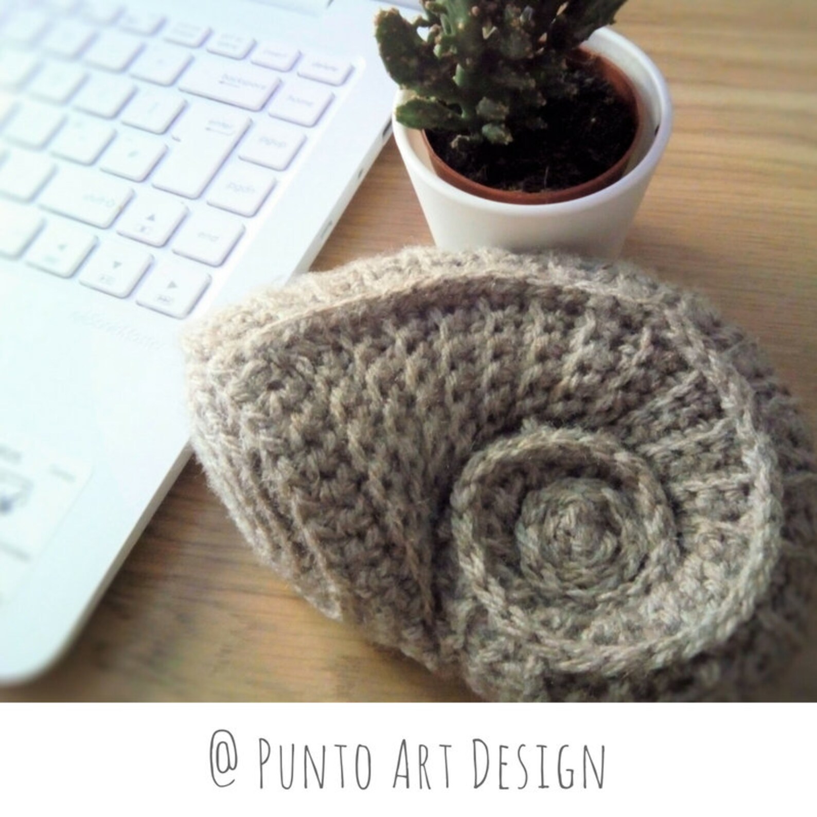 Crochet Ammonite fossil Paleo Crochet Pattern Sea Shell | Etsy