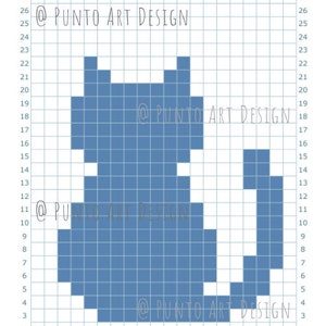 GRID PATTERN 32 CHARTS Halloween Design Mosaic Crochet Pattern C2C ...