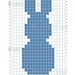 GRID PATTERN 24 CHARTS Bunny Design Mosaic Crochet Pattern C2C Graphgan ...