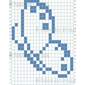 GRID PATTERN 24 CHARTS Butterfly Design Mosaic Crochet Pattern C2C ...