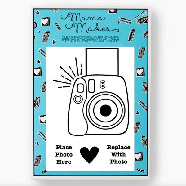 Camera Stamp - Etsy
