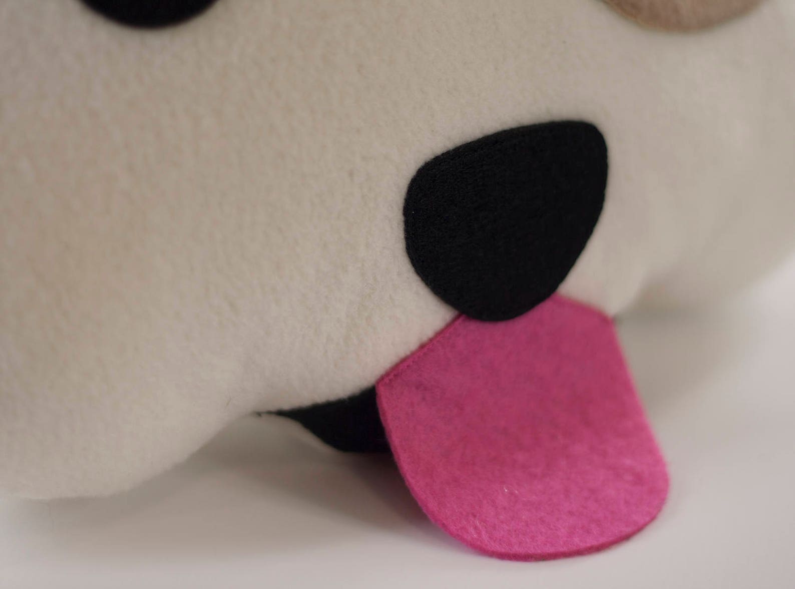 Dog Face Emoji Pillow Cute Puppy Plush Custom Emoji | Etsy