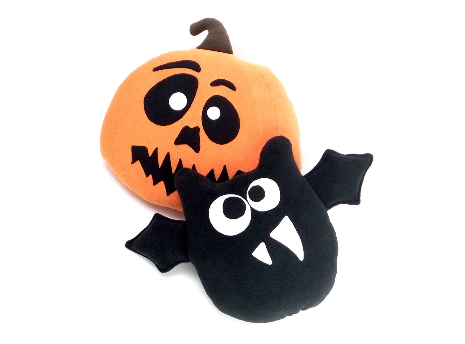 Plush Bat Toy | Halloween Bat Pillow | Cute Bat Plushie - Softdecor - Etsy
