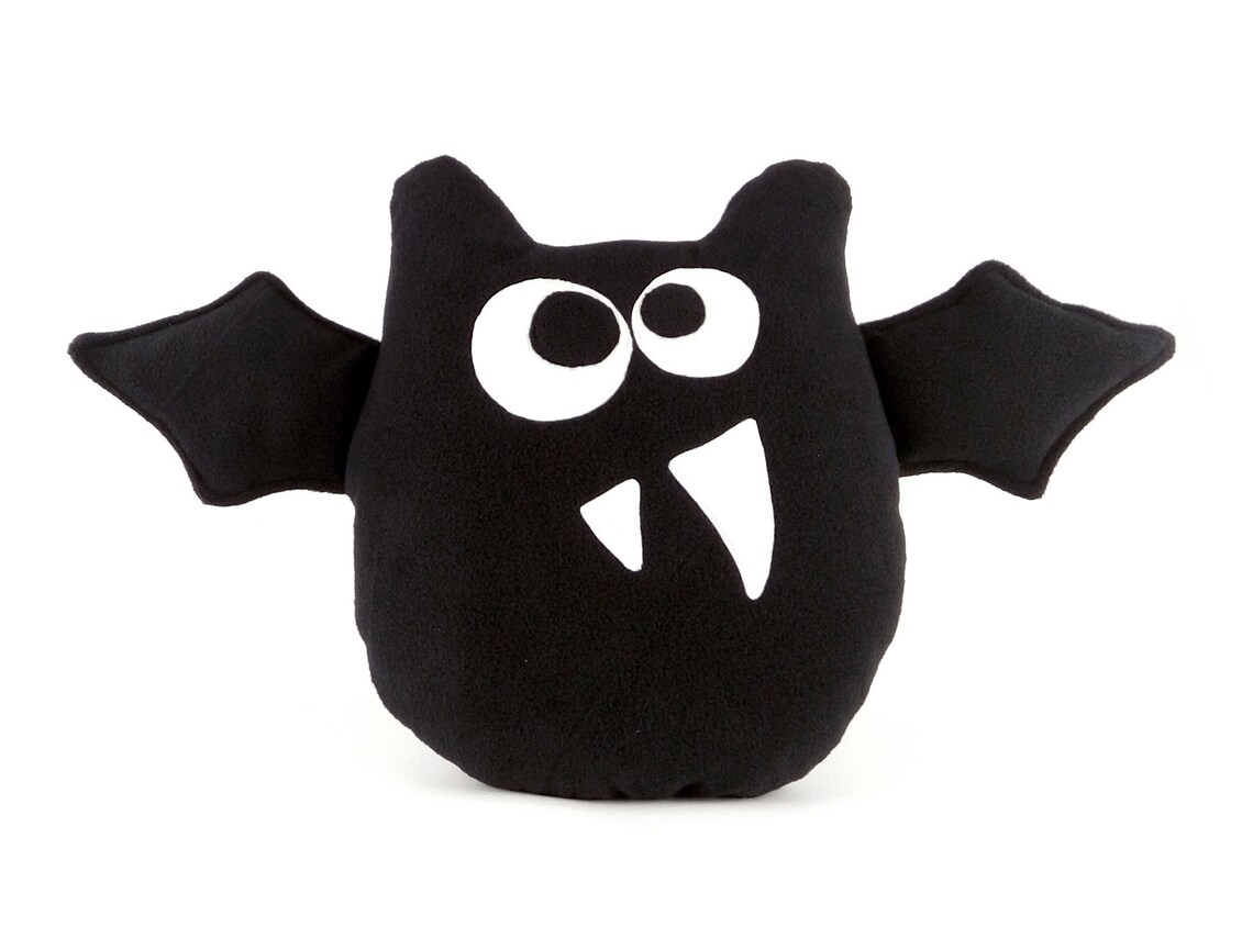 Plush Bat Toy Halloween Bat Pillow Cute Bat Plushie - Etsy