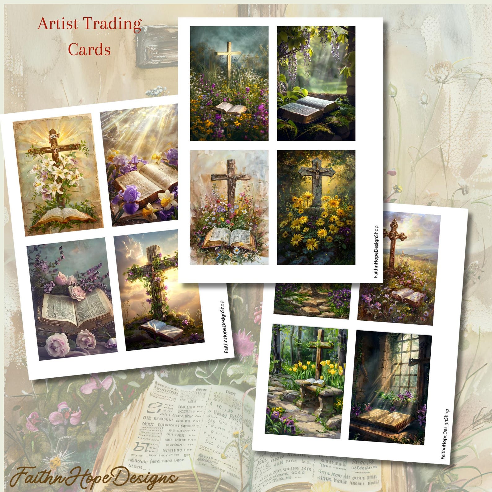 Risen Glory Scripture Cards Download Resurrection Bible Verses Journal ...