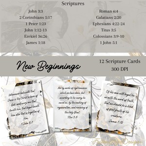 New Beginnings, New Christian Gifts, Born Again, Christian Scripture ...