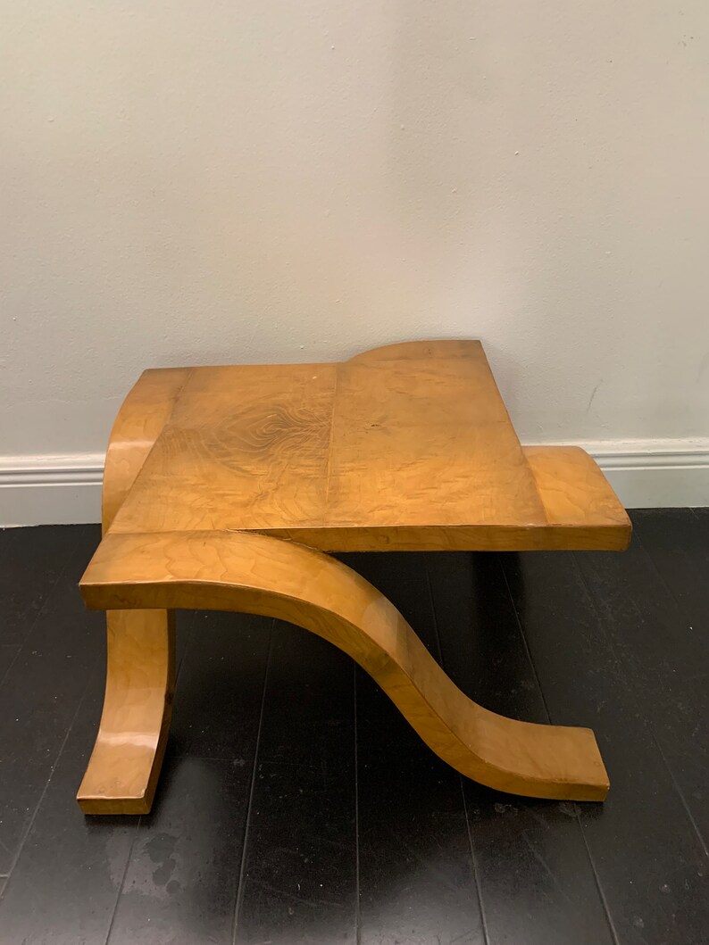 1980s Postmodern Burl Side Tables - Etsy