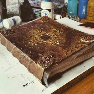 Handmade Vintage Notebook - Journal Diary Planner Agenda Perfect Gift ...