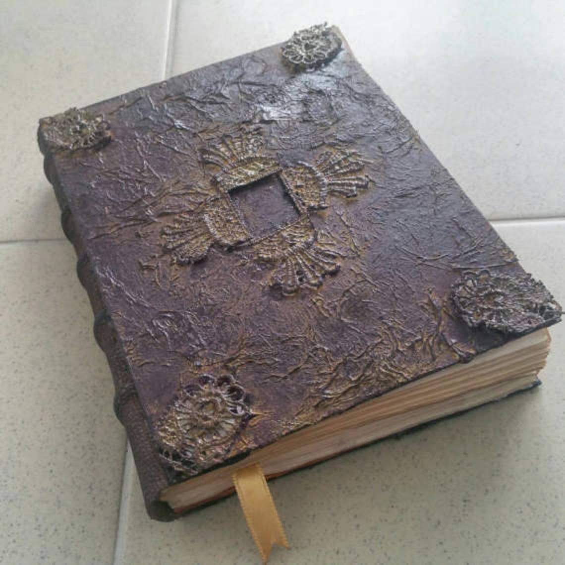 Handmade Vintage Notebook - Journal Diary Planner Agenda Perfect Gift ...