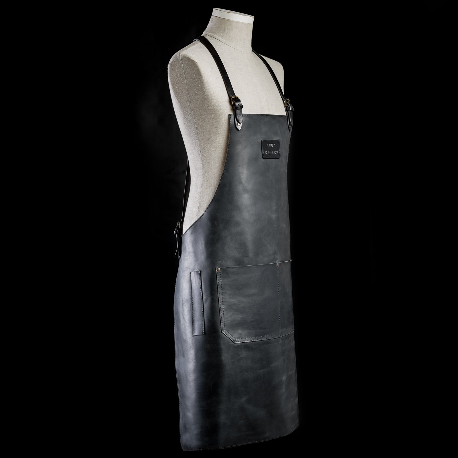 Grilling Leather Apron BBQ Apron Outdoor Cooking Apron | Etsy