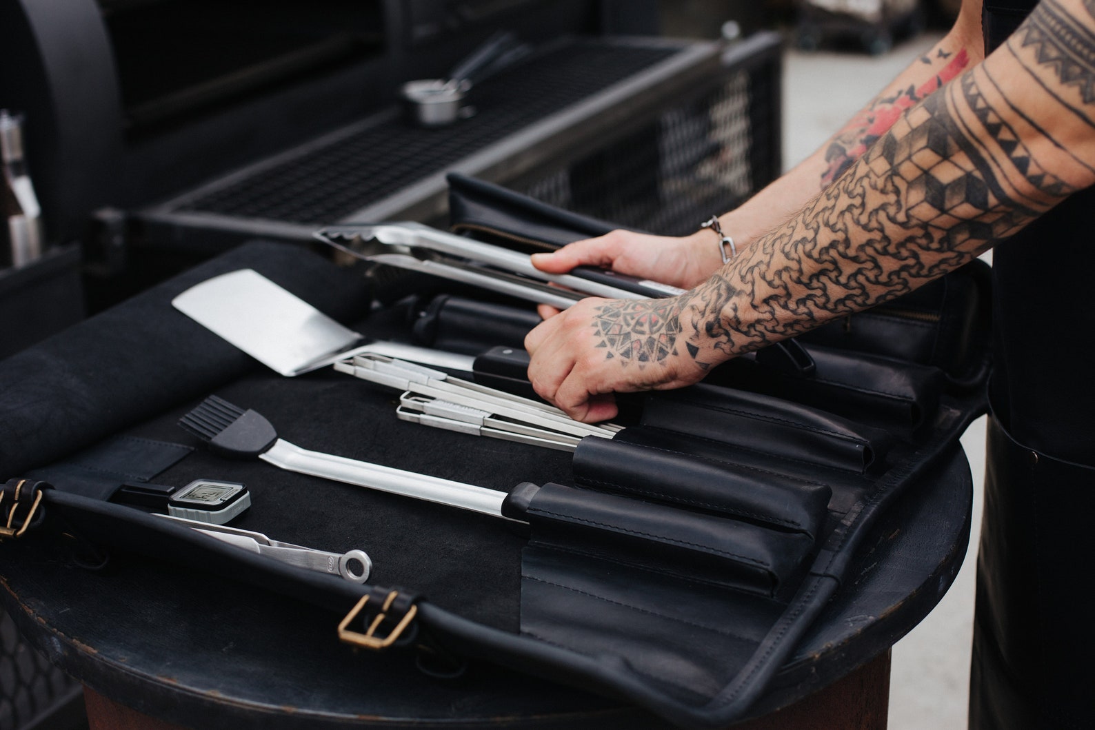 Grill Tools Bag BBQ Tools Storage Grilling Accessory Outdoor - Etsy