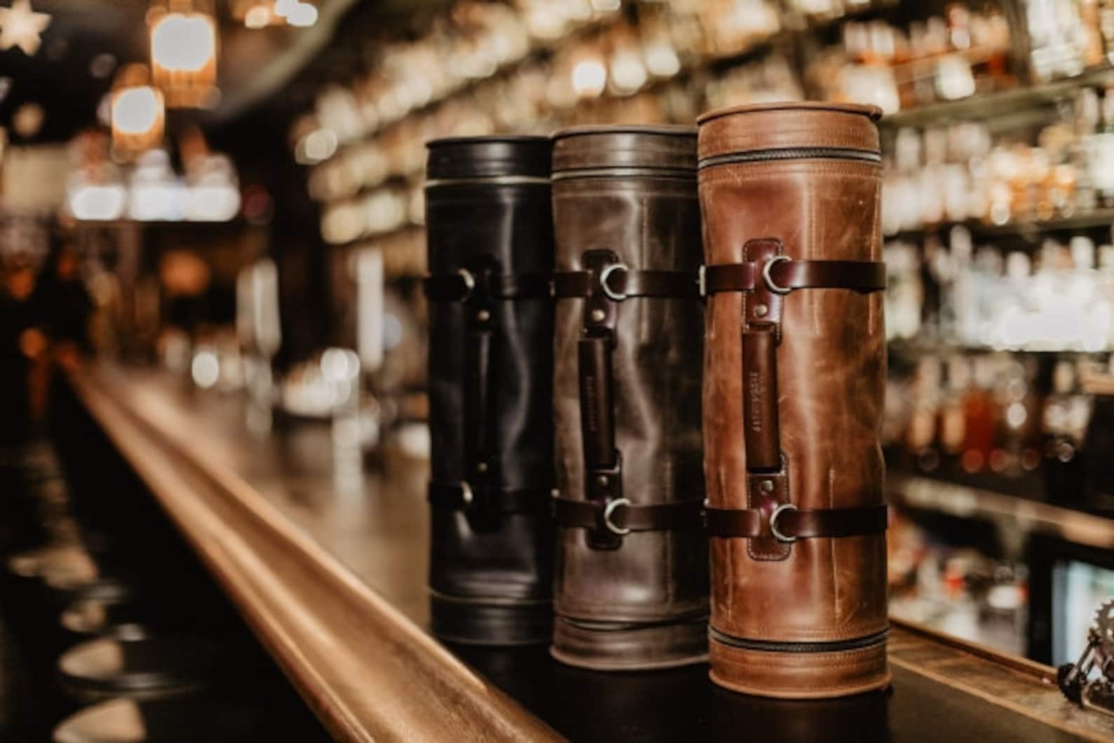 Mixologist Roll Bag Bartender Roll Kit Home Bar Accessory | Etsy