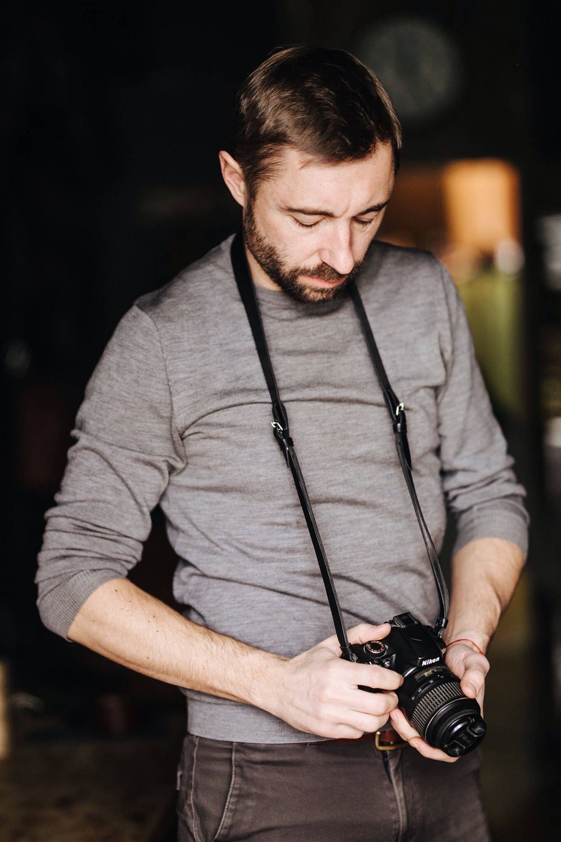 Leather Camera Strap Camera Carrier Camera Accessories - Etsy