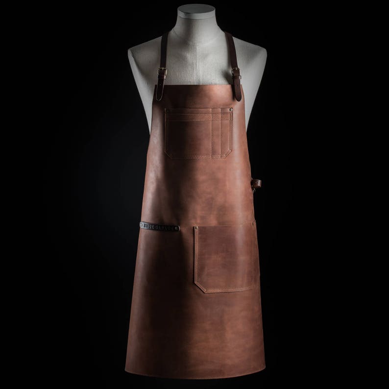 Leather Apron Mens Apron Work Apron Barista Apron Barbers Etsy