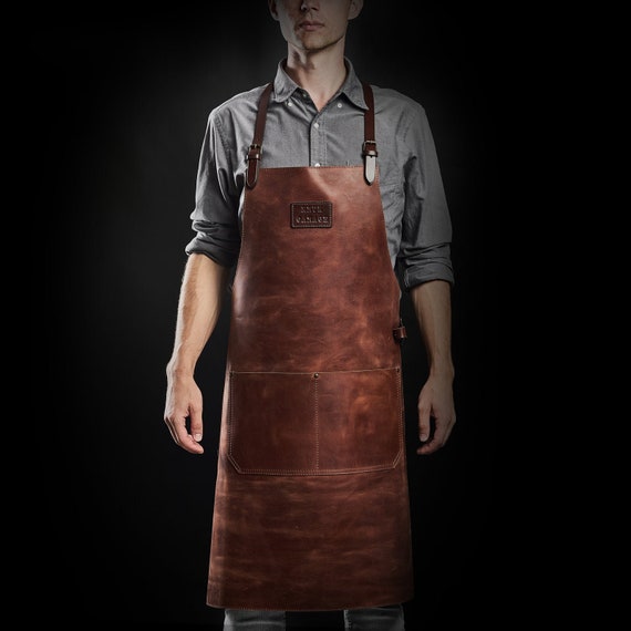 Leather Apron for Chef Restaurant Form Style Outdoor Apron - Etsy