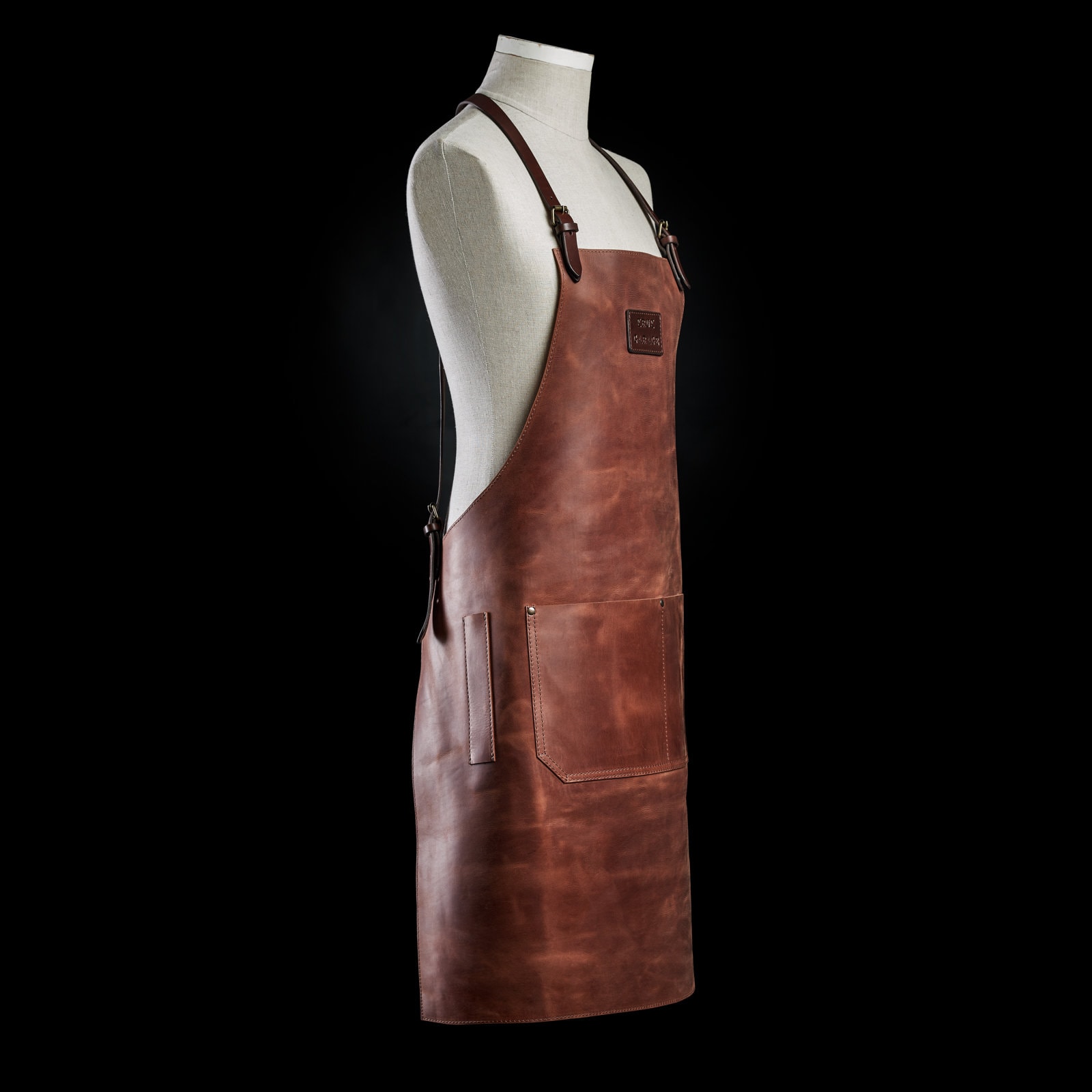 BBQ Apron by Kruk Garage Grilling Apron Leather Apron for Chef | Etsy