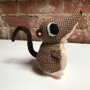 Mouse Rodent Shrew Crochet PATTERN - Etsy