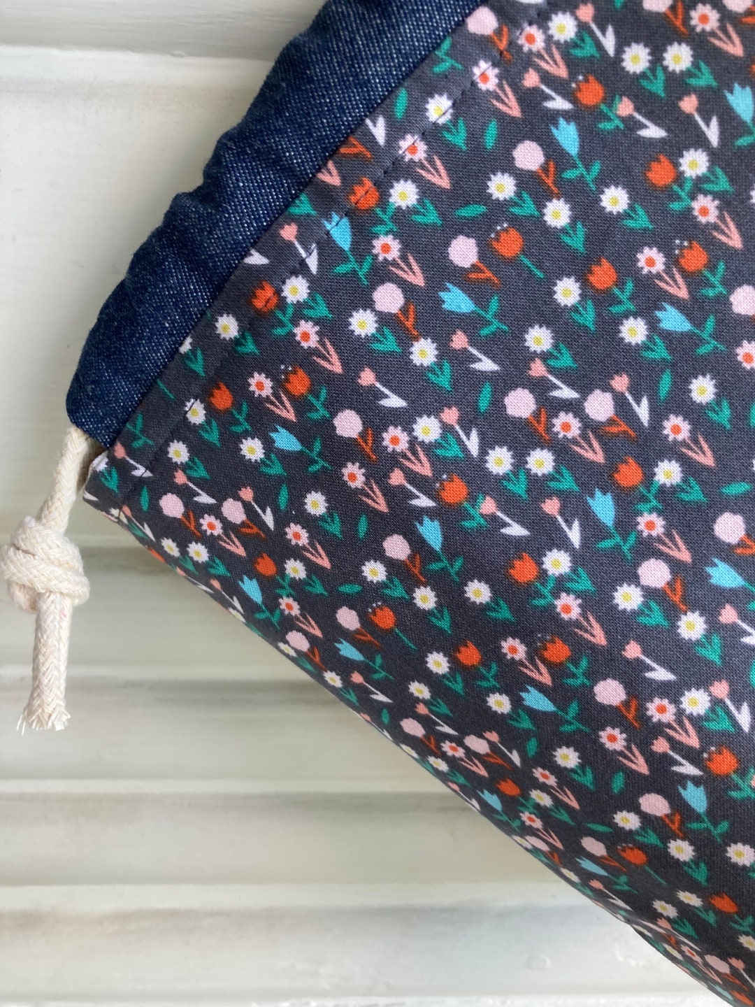 Perfect Day chubby Base Drawstring Bag / Naomi Wilkins / Garment Bag ...