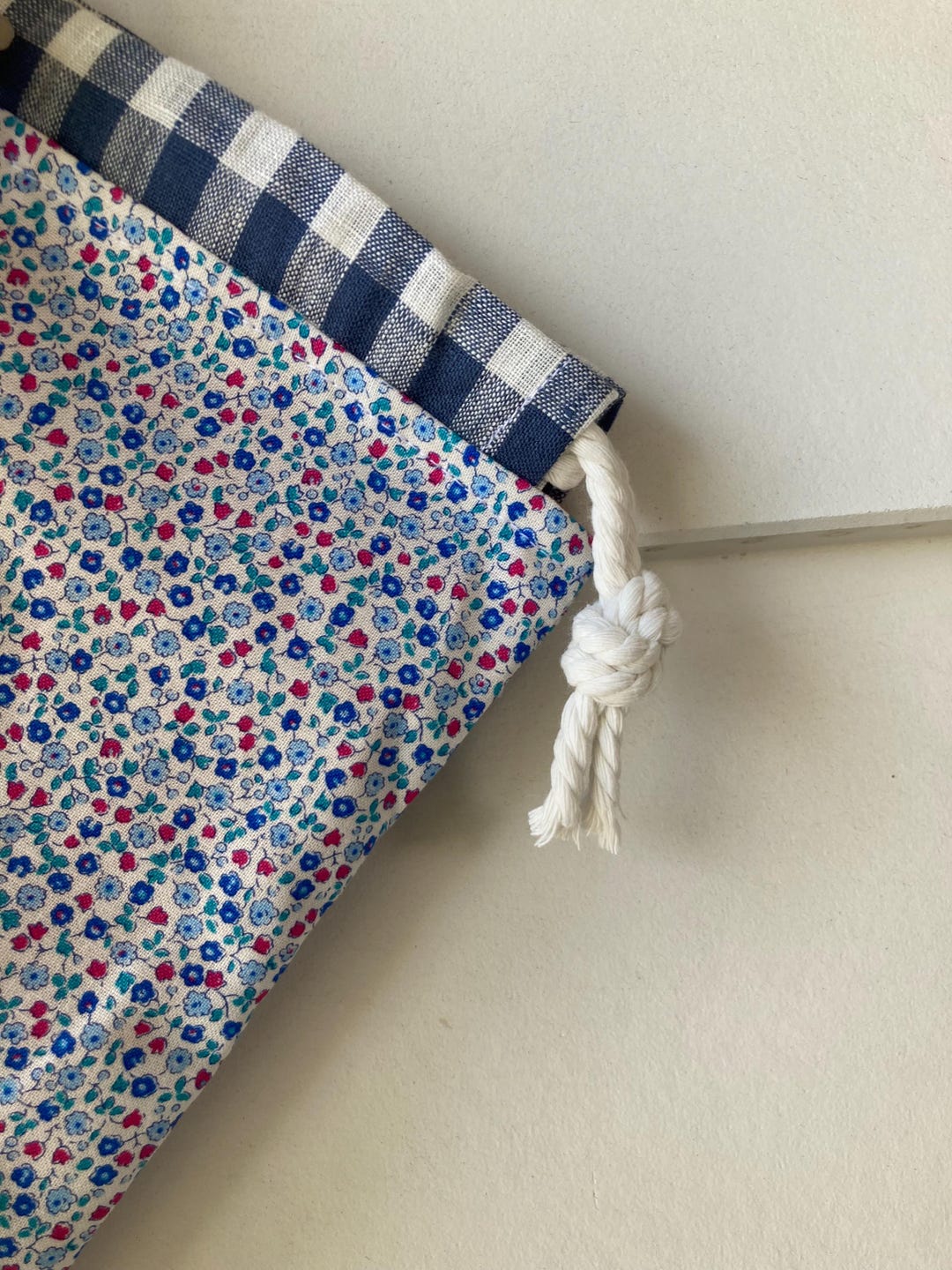 Liberty of London Suffolk Fields Drawstring Bag / Garment Bag / Project ...