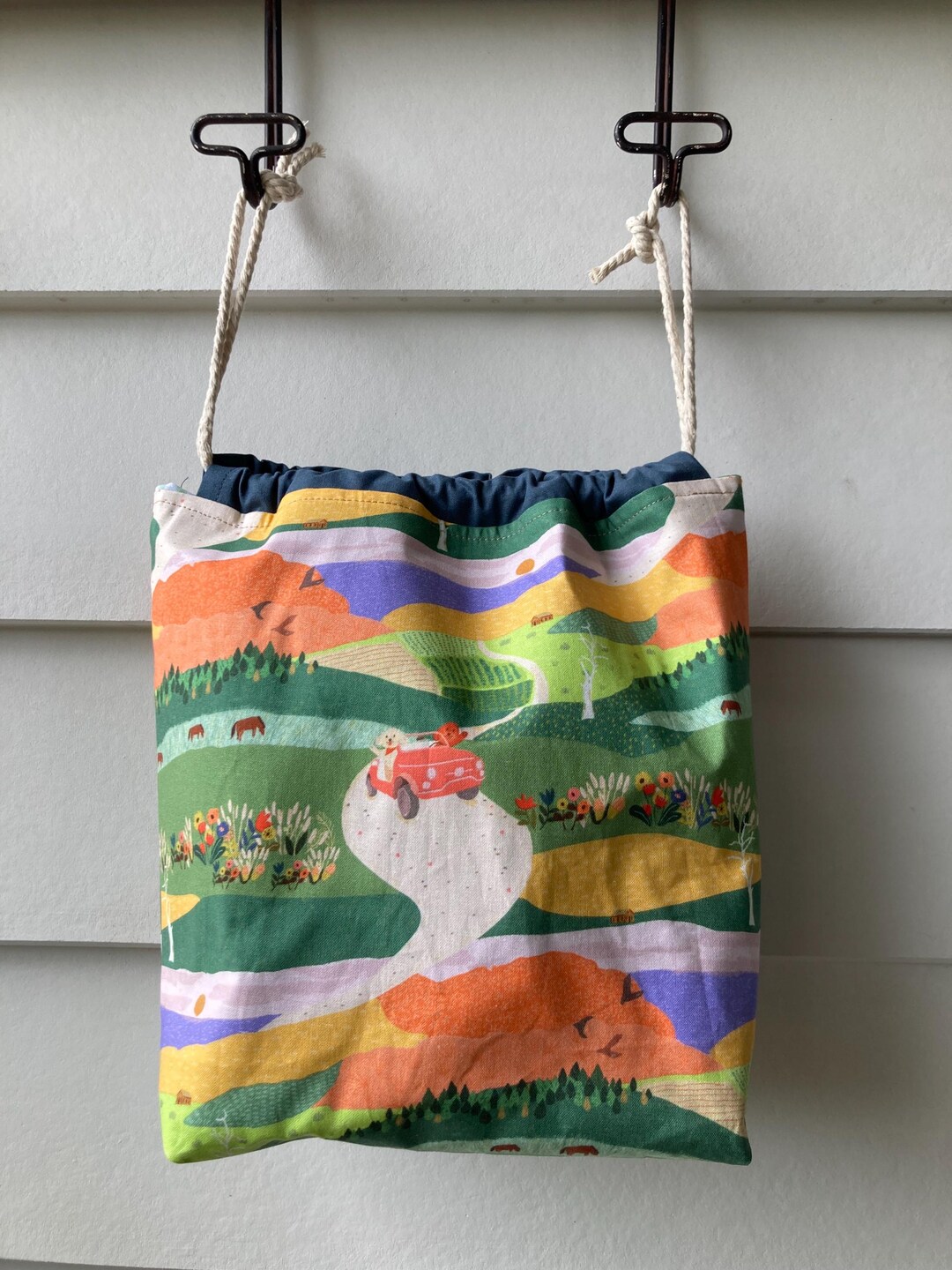 Puppy Valley chubby Base Drawstring Bag / Designed by Suki Mcmaster ...