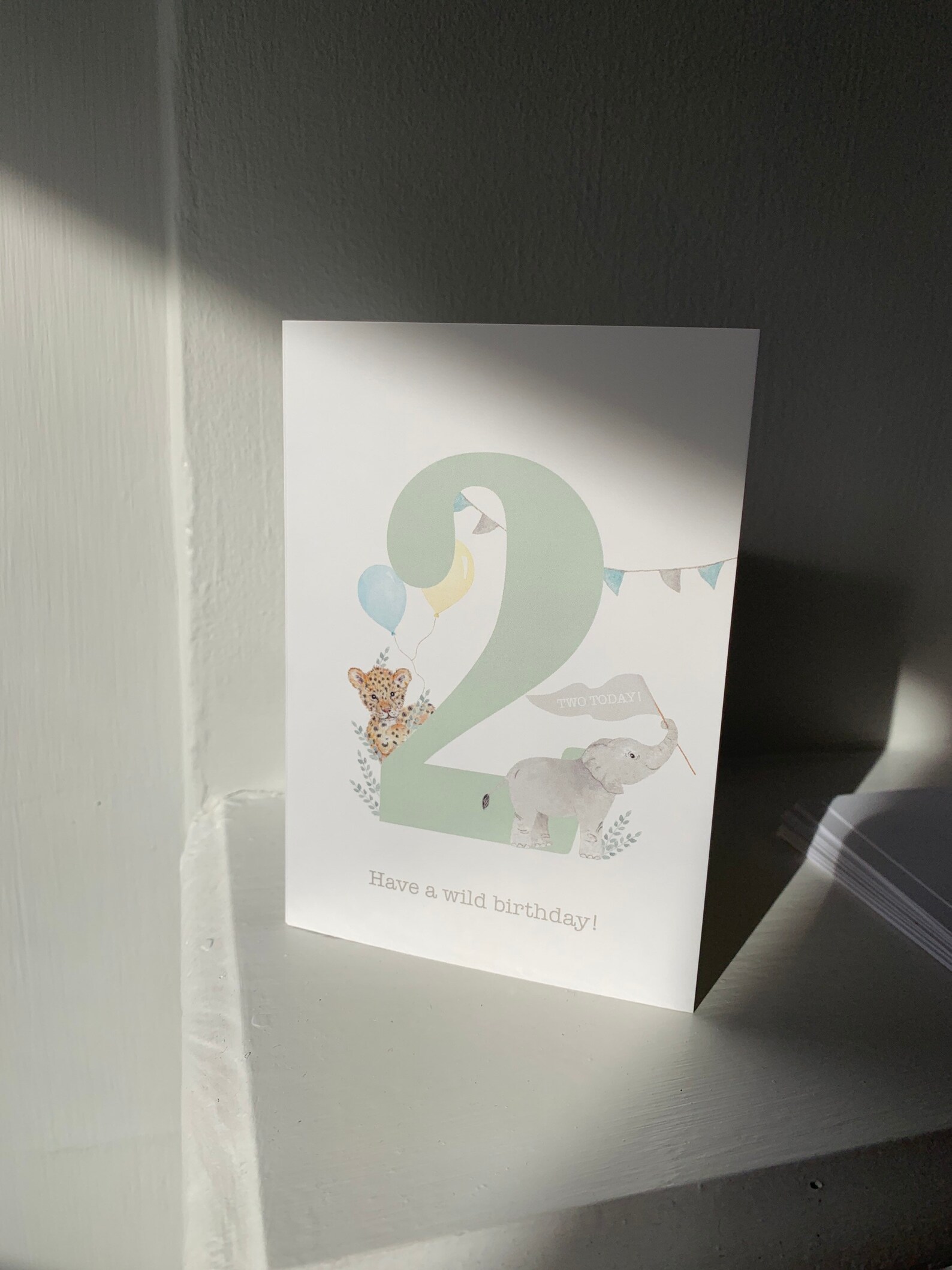 2nd Birthday Card Kids Birthday Card Happy Birthday Card | Etsy