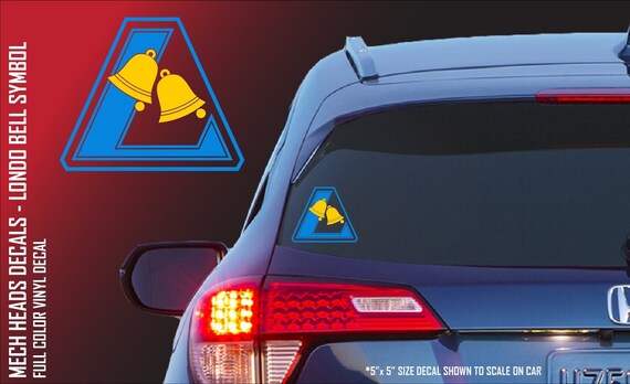 Londo Bell Symbol Vinyl Decal for Car Laptop Tablet Water - Etsy
