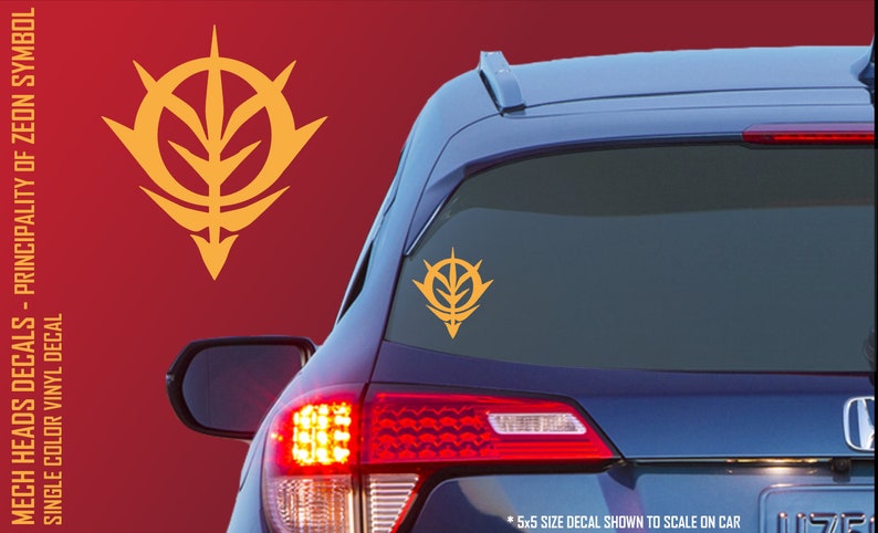 Principality of Zeon Symbol Vinyl Decal for Car Laptop | Etsy