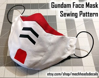 Gundam Mask - Etsy