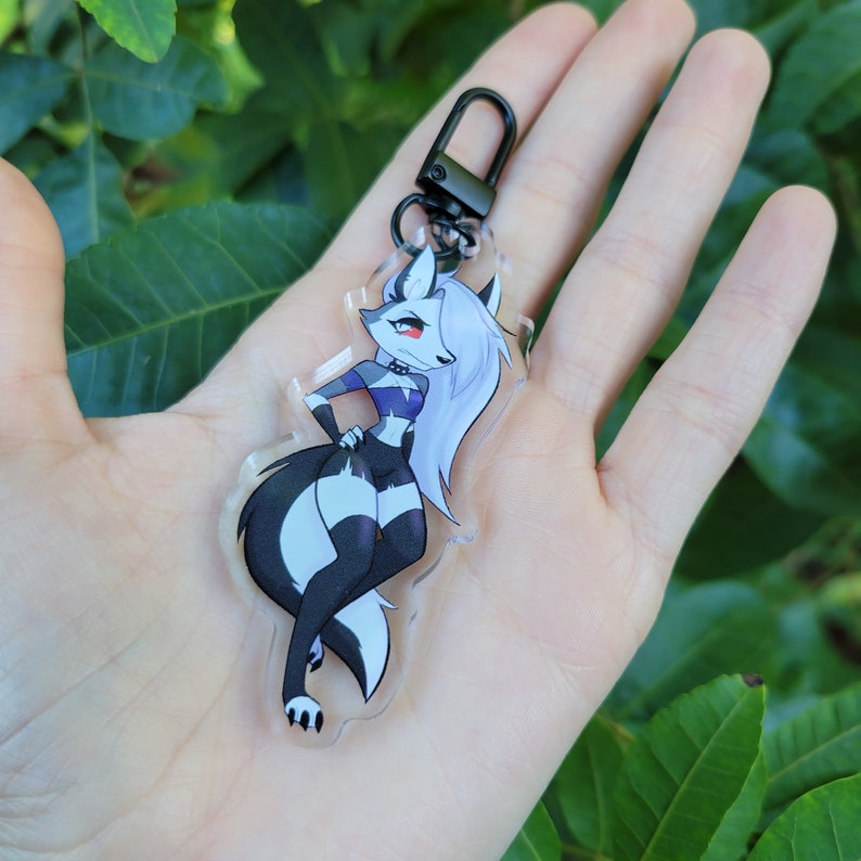 Loona Helluva Boss Acrylic Keychain - Etsy