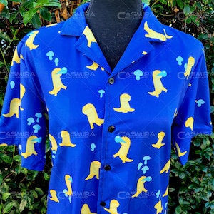 Homestuck Salamander Hawaiian Button up Shirt (made to Order) - Etsy