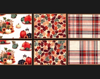 Set of 6 Fall Greeting Note Cards With Envelopes - Etsy