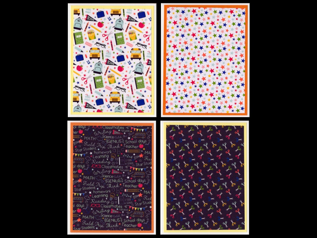 Teacher Thank You Cards, Back to School Teacher Cards, Teacher ...