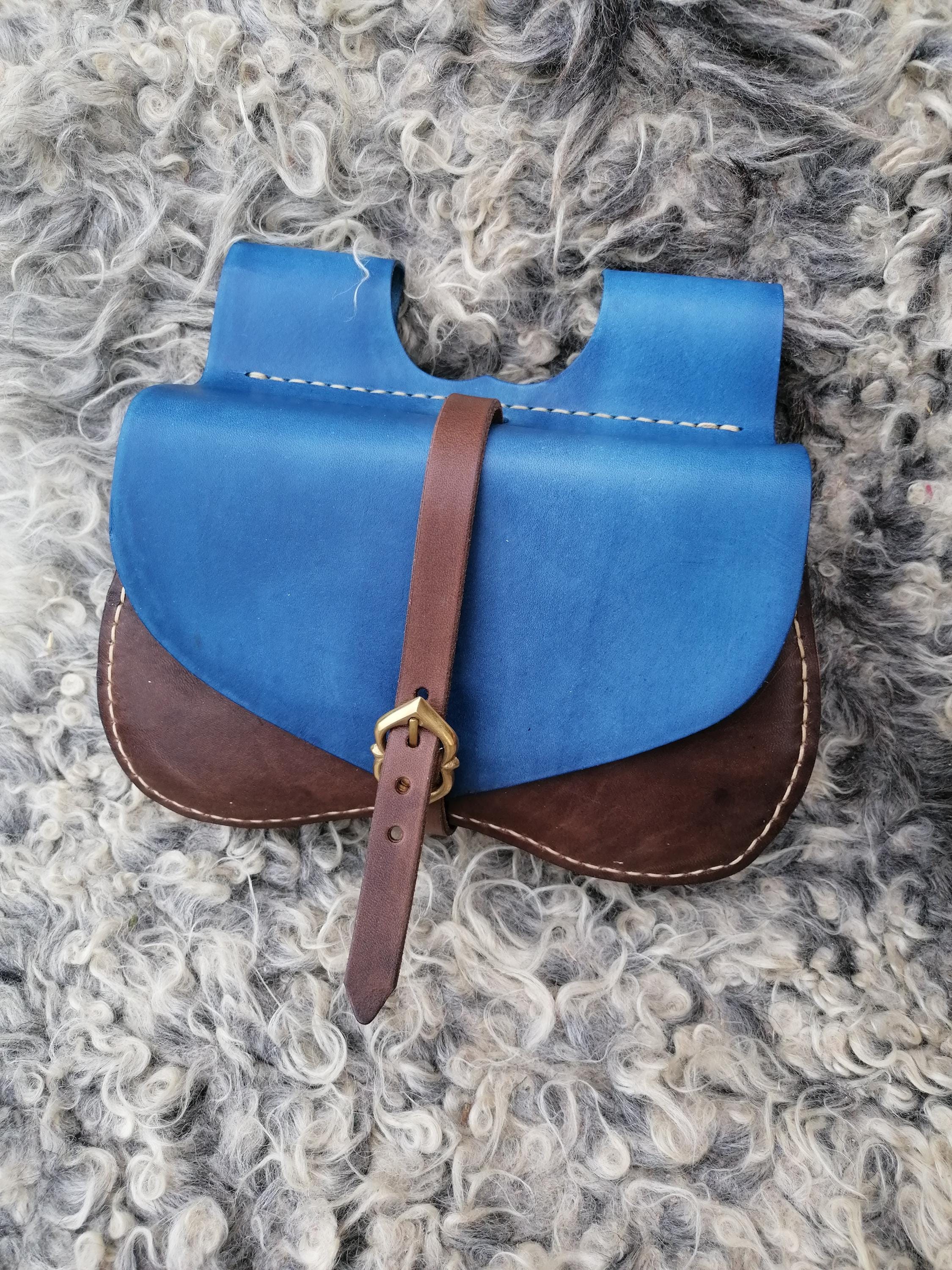 Big Kidney Pouch, Fantasy Purse, Belt Bag for Larp, Medieval Purse ...