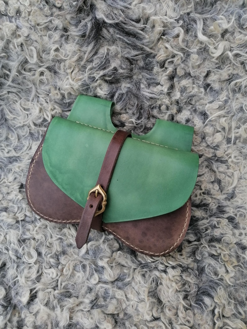 Big Kidney Pouch, Fantasy Purse, Belt Bag for Larp, Medieval Purse ...