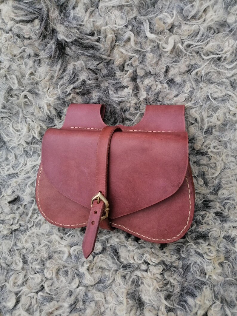 Big Kidney Pouch, Fantasy Purse, Belt Bag for Larp, Medieval Purse ...