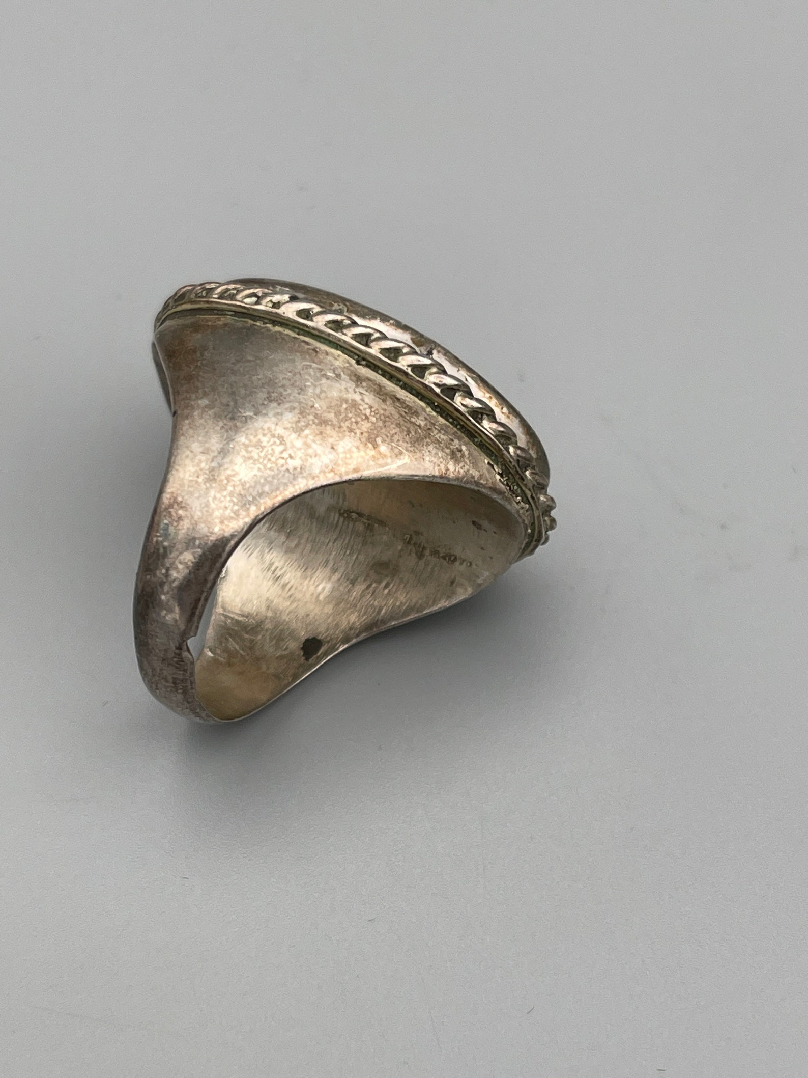 Vintage Zuni Inlaid Bluebird Ring Unmarked Size 11 - Etsy