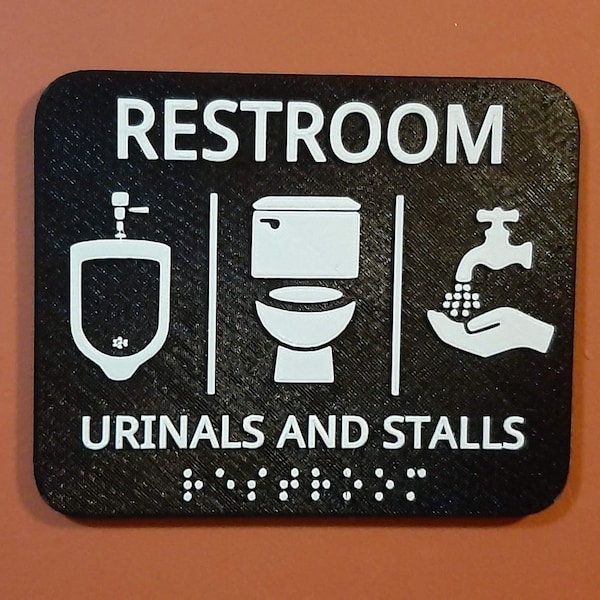 Urinal Signs - Etsy