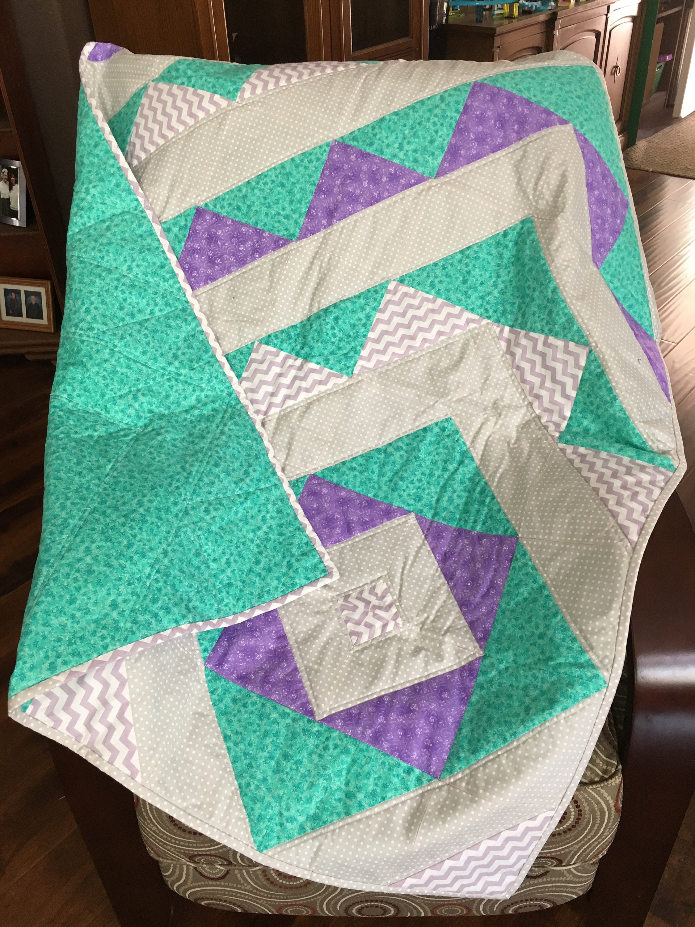 Baby Girl or Toddler Quilt - Etsy