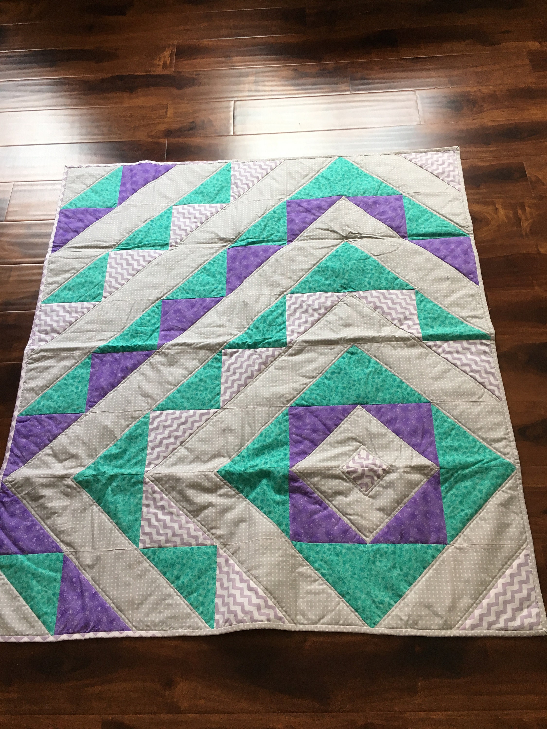 Baby Girl or Toddler Quilt - Etsy