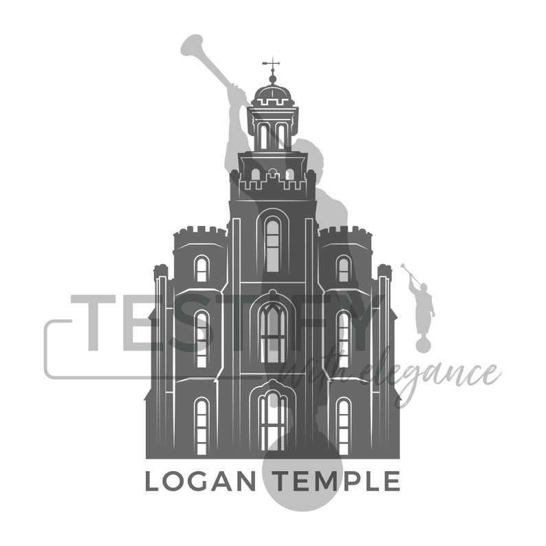 Logan Utah Temple (LDS) SVG Bundle - Etsy