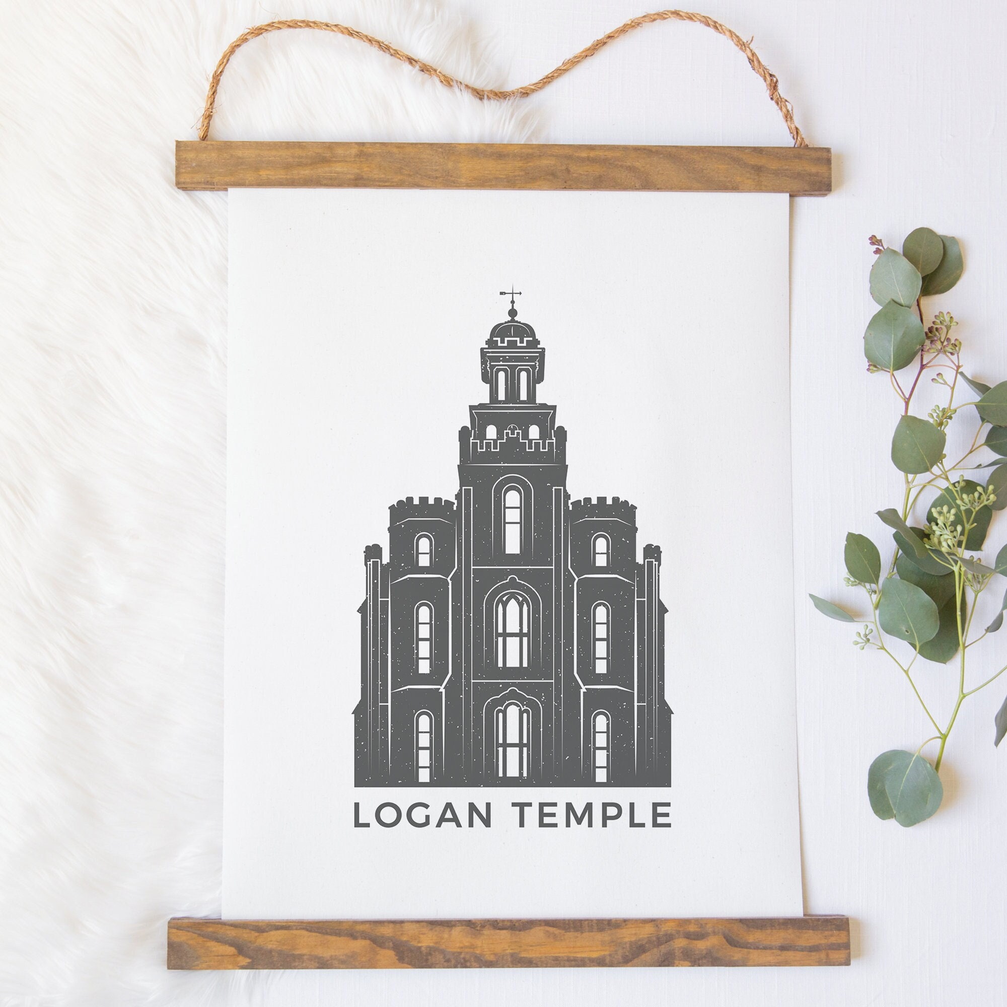 Logan Utah Temple LDS SVG Bundle - Etsy